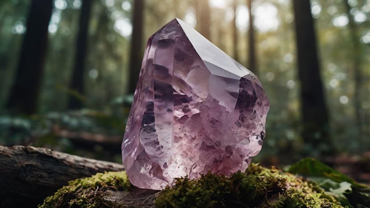 Pink Amethyst Crystal: Meaning, Healing Properties, Uses, and Care ...